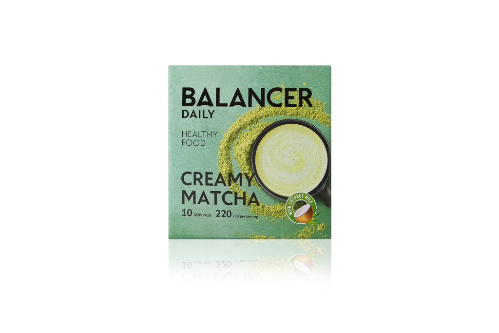 BALANCER DAILY Коктейль со вкусом Сливочный матча, 10 саше :: Balancer ...