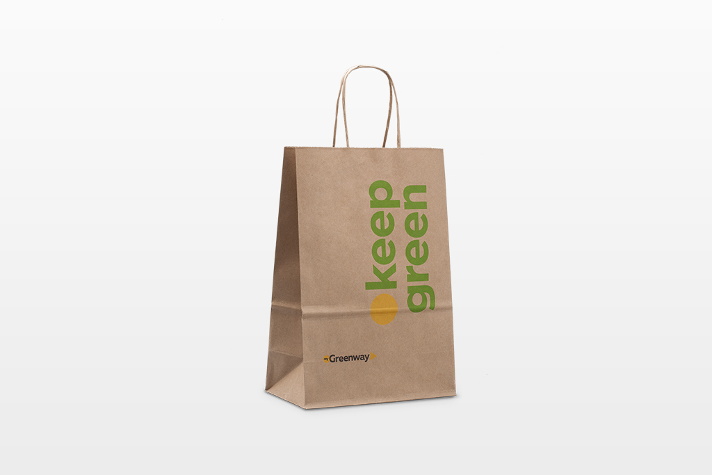 Крафтовый пакет малый :: Аксессуары :: Продукты :: Greenway