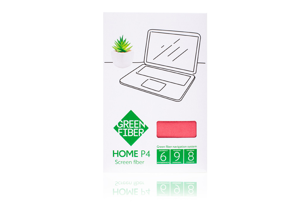 Green Fiber HOME Р4, Файбер для экранов, серо-коралловый :: Green Fiber ...